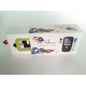 Quality Offset Printing Electronics Packaging Boxes, Coated Paper Cell Phone Packaging for sale