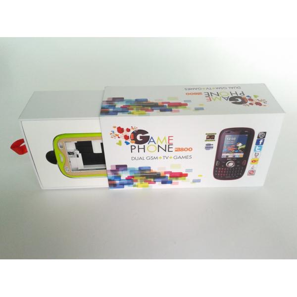 Quality Offset Printing Electronics Packaging Boxes, Coated Paper Cell Phone Packaging Box For Promotion for sale