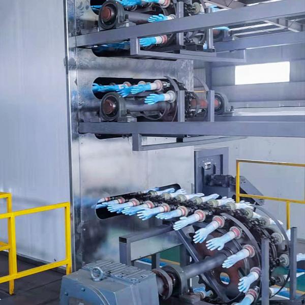 Quality deyi disposable sterile latex gloves making machine for sale