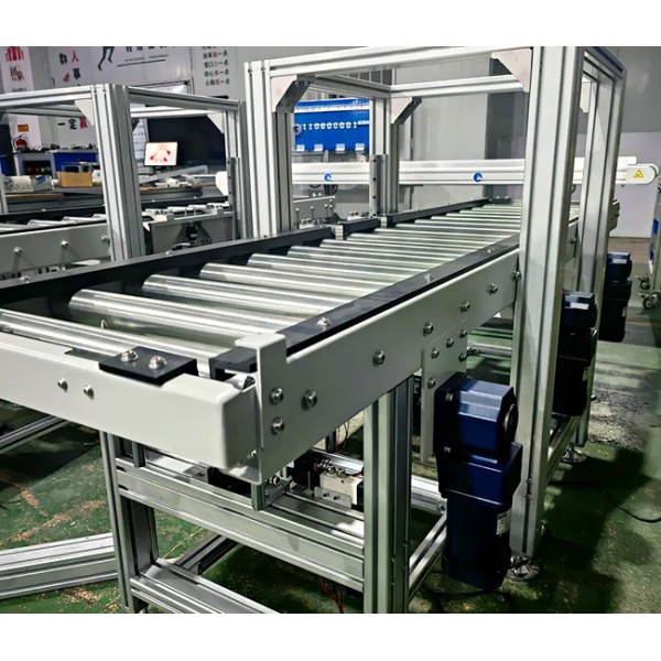 Quality Drum Width 400 mm ESD-Safe Roller Conveyor Line For PCB Assembly with Belt Type for sale