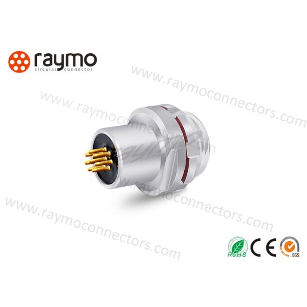 Quality Fischers 0F 8 Pin IP68 Waterproof Brass Circular Connector for sale