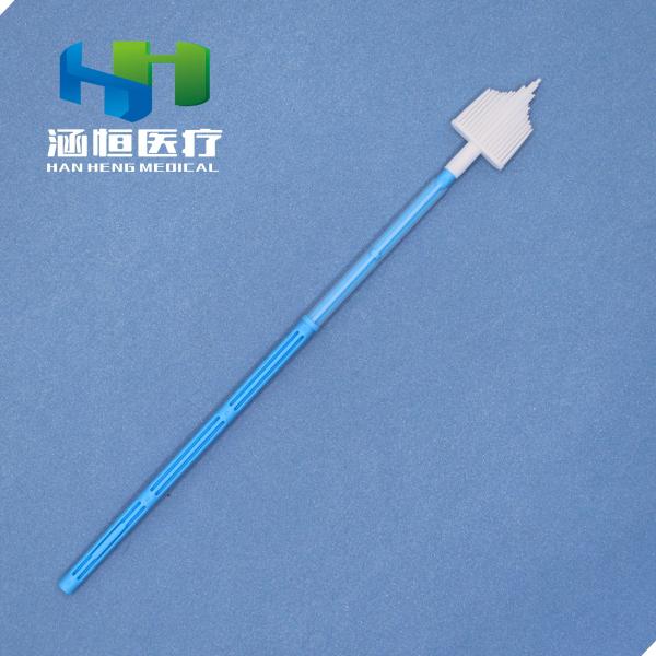 Quality Broom Head Cervical Sampler , HPV Testing Cervical Cytology Brush for sale