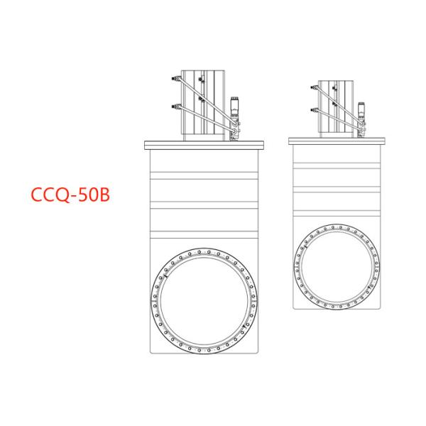 Quality Ultra - Thin High Vacuum Valve 1E+5 To 1E-7 Pa Application CE Approved for sale