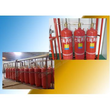 Quality 800m2 40L Cylinders Group FM200 Gas Suppression System for sale