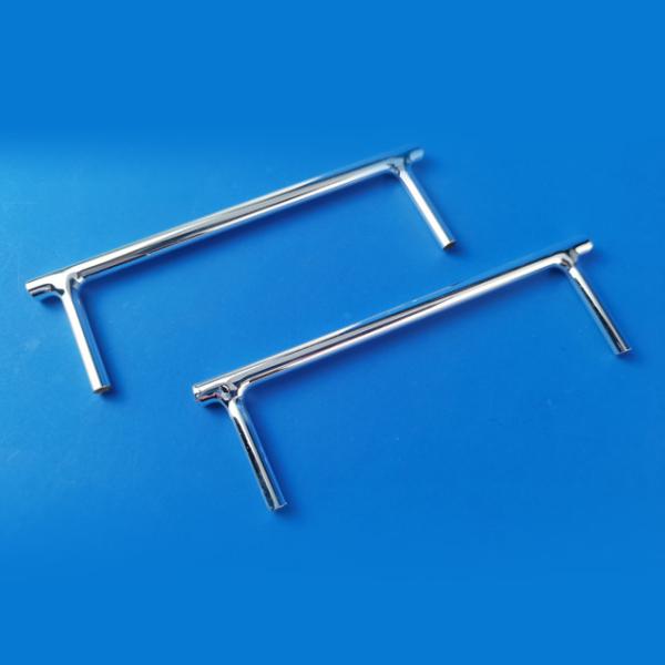Quality Silver Coated Surface Quartz Glass Tube Stable Performance for sale
