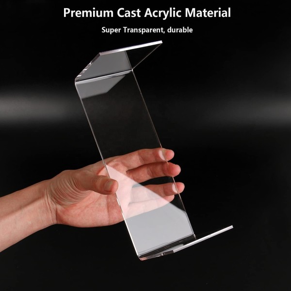 Quality 2 Inch 12 Inch Square Acrylic Riser Displays Nesting Clear Display Stand for sale