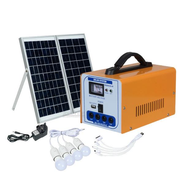 Quality 300W Home Solar Energy System Generator Solar Lighting Kit Pure Sine Wave for sale