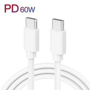 Quality Nylon Braided High Speed USB C Cable 10Gbps USB C To USB C Data Transfer Cable for sale