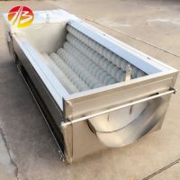 Quality Potato and Ginger Peeling Brush Machine 1450*880*760mm Used for Vegetable for sale