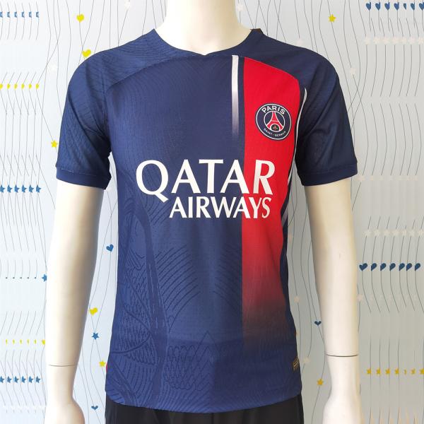 Quality Ventilated Personalized Jersey Shirts 100% Polyester Durable Soccer Player for sale