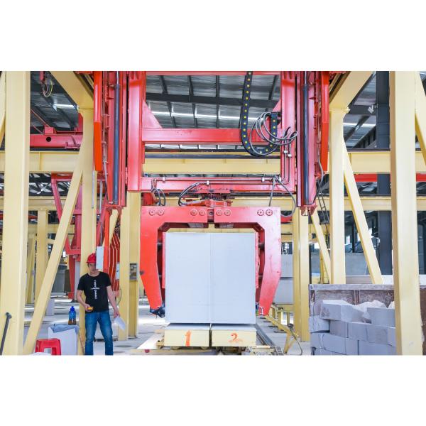 Quality ISO9001 Rotary Crane AAC Block Making Machine for sale