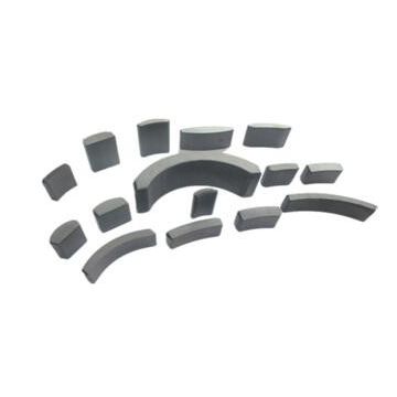 Quality Permanent Magnets Based On Hard Ferrite Ceramics Ring Segment Type Magnet for sale