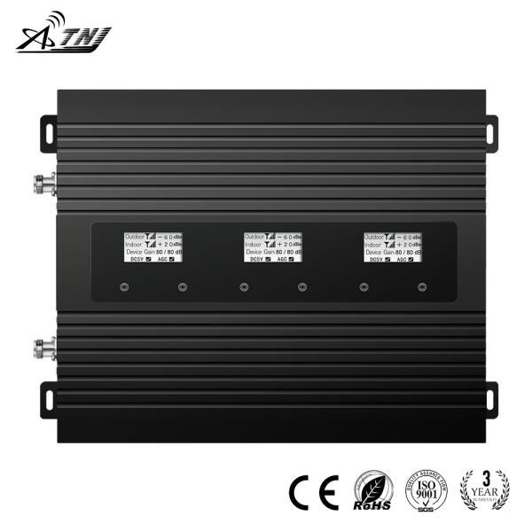 Quality LTE800 GSM LTE2600 Tri Band Repeater for sale