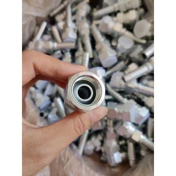 Different Raw Material Carbon Steel Threaded Bsp Hydraulic Hose Fittings