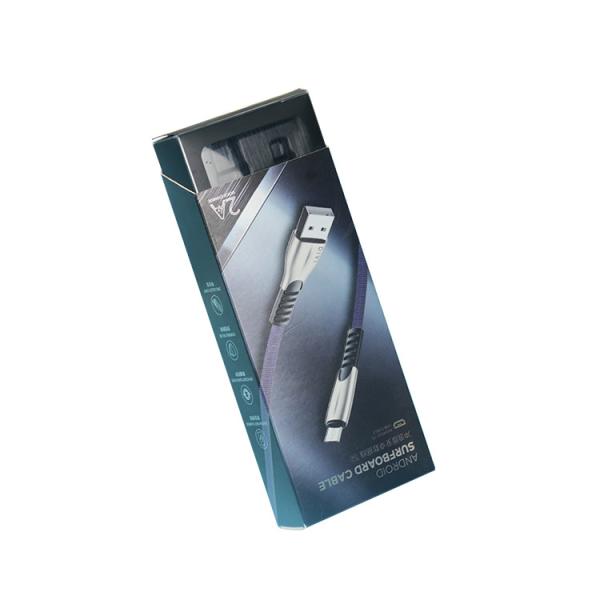 Quality CMYK Color Paper Packaging Box Glossy Lamination On Front Side for sale
