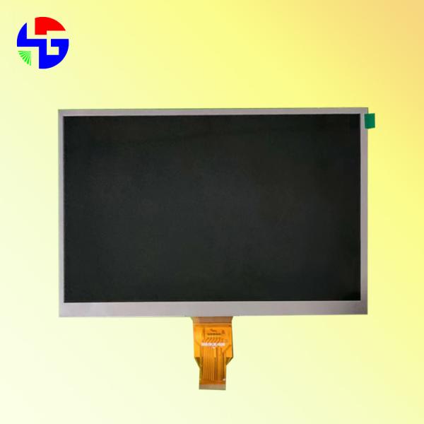 Quality 10.1 inch LCD TFT Display 1024x600 180cd/m2 LVDS Interface 40PIN for sale