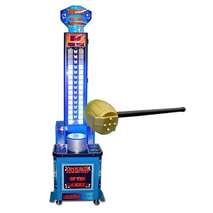 Quality Coin Pusher Hammer Arcade Machine High Striker Children boxing for sale