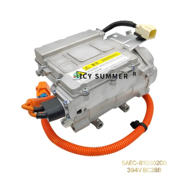 Quality 5AEC-8103020B Electric Vehicle AC Compressor For BYD E5 394V BC28B EV AC for sale