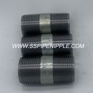 Quality 1/2"X2" Galvanized Steel Pipe Nipple ASTM A53 ANSI/ ASME B1.20.1 for sale