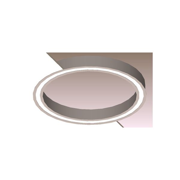 Quality 9331lm Round Linear Light 5000K-6500K Modern Linear Suspension Lighting for sale