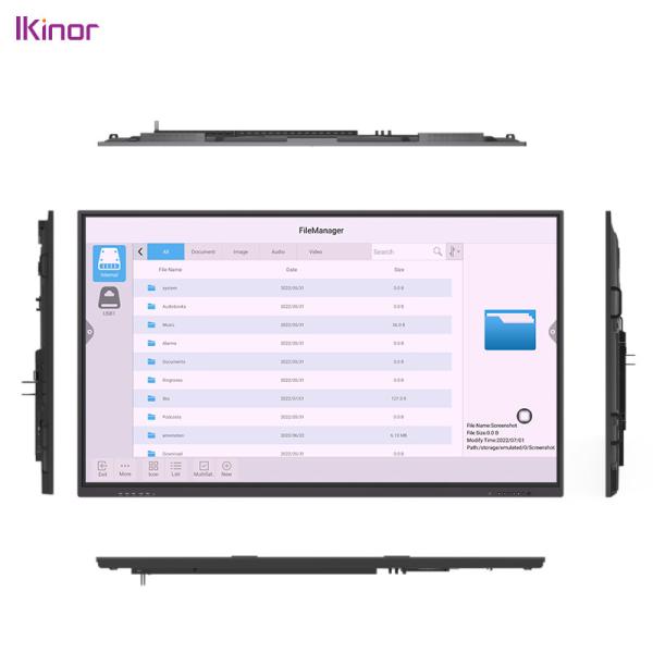 Quality UHD Interactive Digital IFP Panel Displays 65 75 86 98 Inch for sale