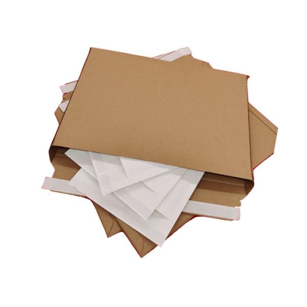 Quality Biodegradable 6x6 Inch Rigid Mailer Envelopes With Easy Tear Lips for sale