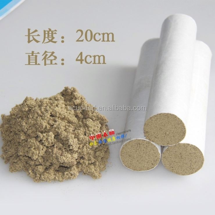 Quality Black Pure Moxa Rolls for Moxibustion Moxibustion of Body Acupoints Natural Herbal Rolls Designed to Promote Health and Management for sale