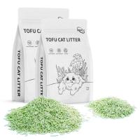 Customizable Tofu Cat Litter OEM Flushable Plant-Based Clumping for Cats and china Customizable Tofu Cat Litter OEM Flushable Plant-Based Clumping for Cats and