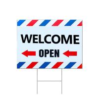 Blue Reflective Corflute Yard Signs for Outdoor Campaign Events 18X24 Inch Pp china Blue Reflective Corflute Yard Signs for Outdoor Campaign Events 18X24 Inch Pp