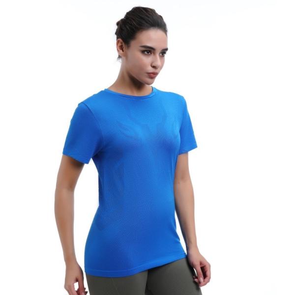 Quality Mesh Panel Compression Top Loose Fit Quick Dry For High Intensity Workouts for sale