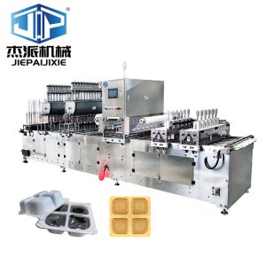 Quality 50ml-200ml Volume Tray Filling Equipment with Advanced PLC Control System and for sale