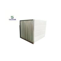 Quality Formaldehyde Free Glue Hepa Bag Air Filter Fire Resistant 2.5mm for sale