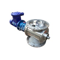 Quality AISI 316 10in Pneumatic Rotary Valves Corrosion Resistant for sale