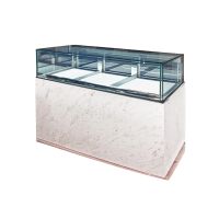 Quality 1.8m Chocolate Cooling Fridge For Chocolate Display Clear Glass 45 Degree Mitre for sale
