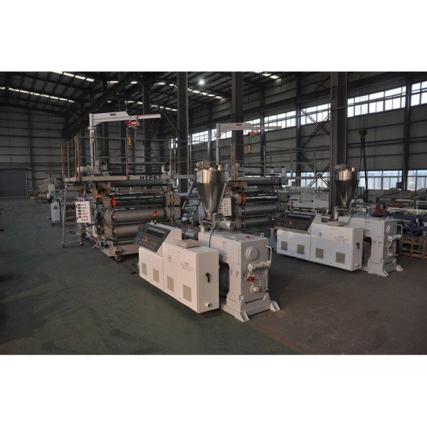 Quality HYPET PVC Plastic Marble Sheet Making Machine /Artificial Marble Board for sale