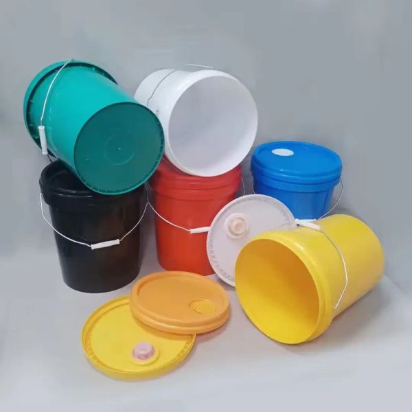 Quality Durable Plastic Paint Pails For Paint Customization 5 Quart Paint Bucket for sale