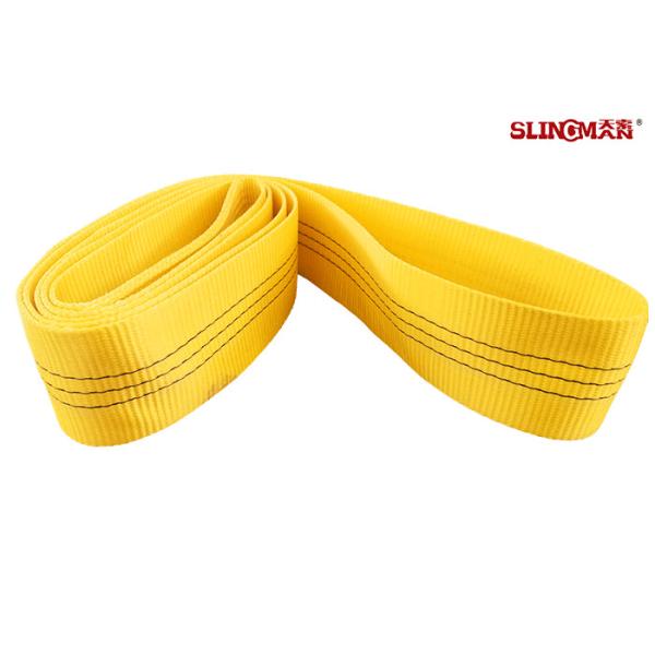 Quality 100% Polyester Flat Lifting Endless Webbing Sling for sale