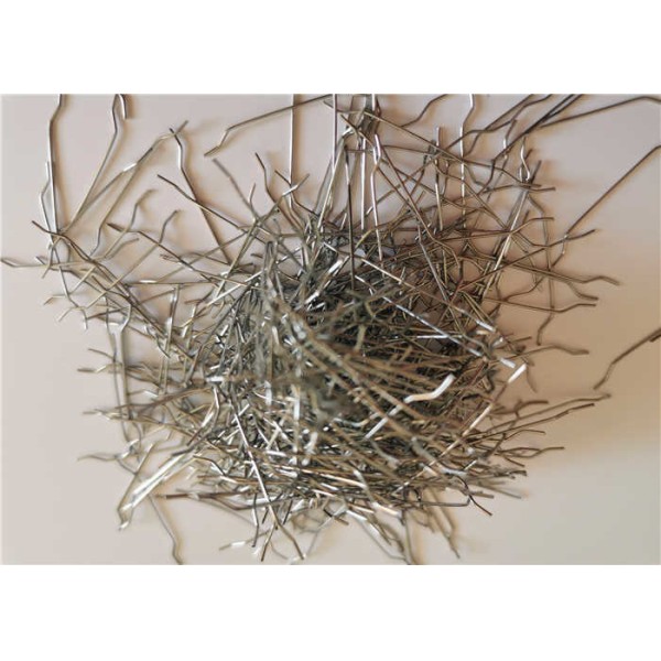 Quality 1250Mpa Endhooked Concrete Steel Fiber Clean Surface Resisting Crack for sale