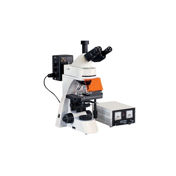 Quality Trinocular Led Fluorescence Microscope 1000X Kohler Illumination UV Light for sale