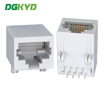 Quality DGKYD111B002IWC4D single port RJ45 connector, 100Mbps, integrated filtering, for sale