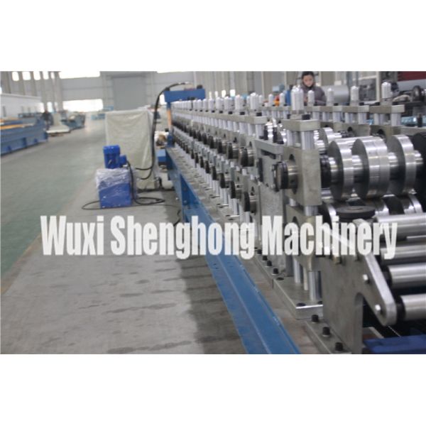 Quality Hurricane Doors / Smoke Doors Roll Forming Machine Gcr15 No Noise for sale