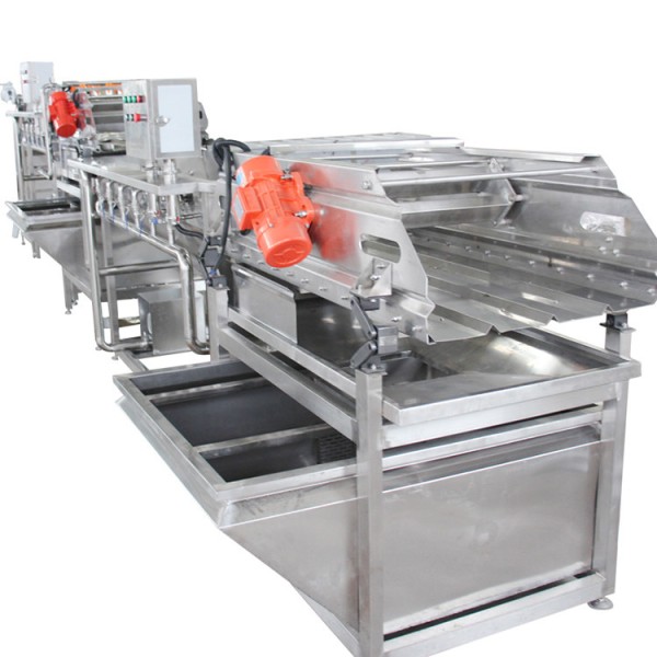 Quality SUS304 Radish Commercial Vegetable Washing Machine To Wash Vegetables for sale