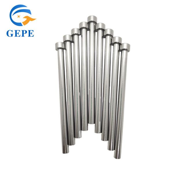 Quality SKH-51 Mold Straight Ejector Pin Wear Resistant High Hardness HASCO Standard for sale