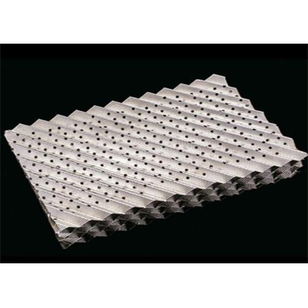 Quality Glycol Upgrading Block Metal Tower Structured Packing SS316L Low Pressure Drop for sale