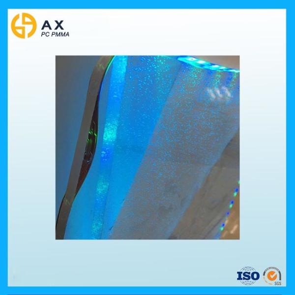 Quality SGS Transparent 1mm Bubble Acrylic Sheet for sale