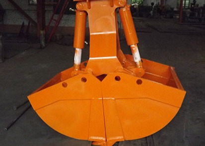 Quality Hydraulic Clamshell Grab Bucket Construction Machinery Attachment for sale