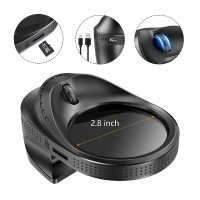 Quality Electronic Magnifier with High Magnification Zoom 2.8 Inches Round Visual Aid for sale