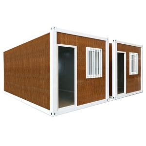 Quality ISO Wooden Color Individual Detachable Container House for sale
