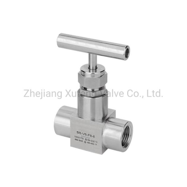 Quality Bar Stock Instrumentation High Pressure Adjustable Female Straight Needle Valve for sale