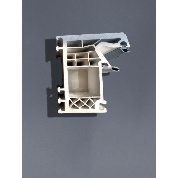 Quality High Security UPVC Window Profiles Weather Resistant Custom Design for sale